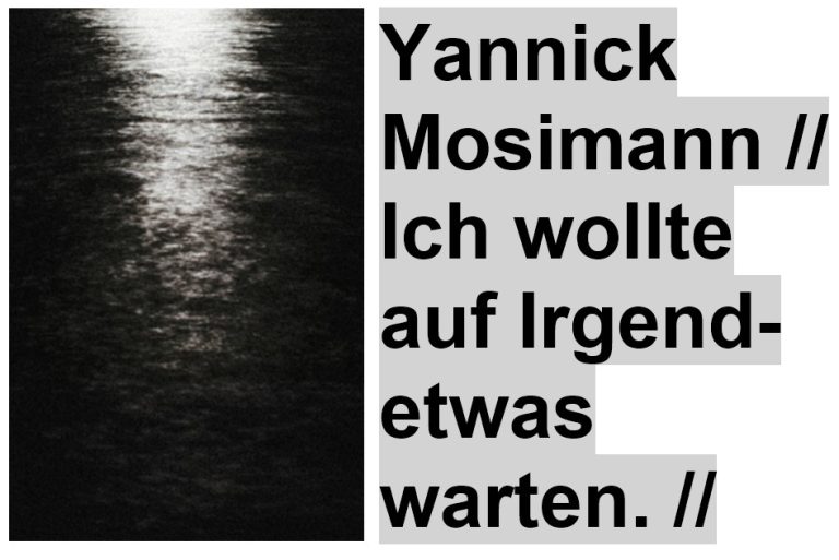 30. August 2024 – rsc_32 / new releases: Mit Yannick Mosimann, Tine ...